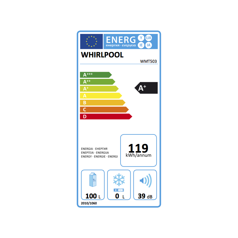 Whirlpool WMT 503 - Chladničky jednodverové - e-spotrebice